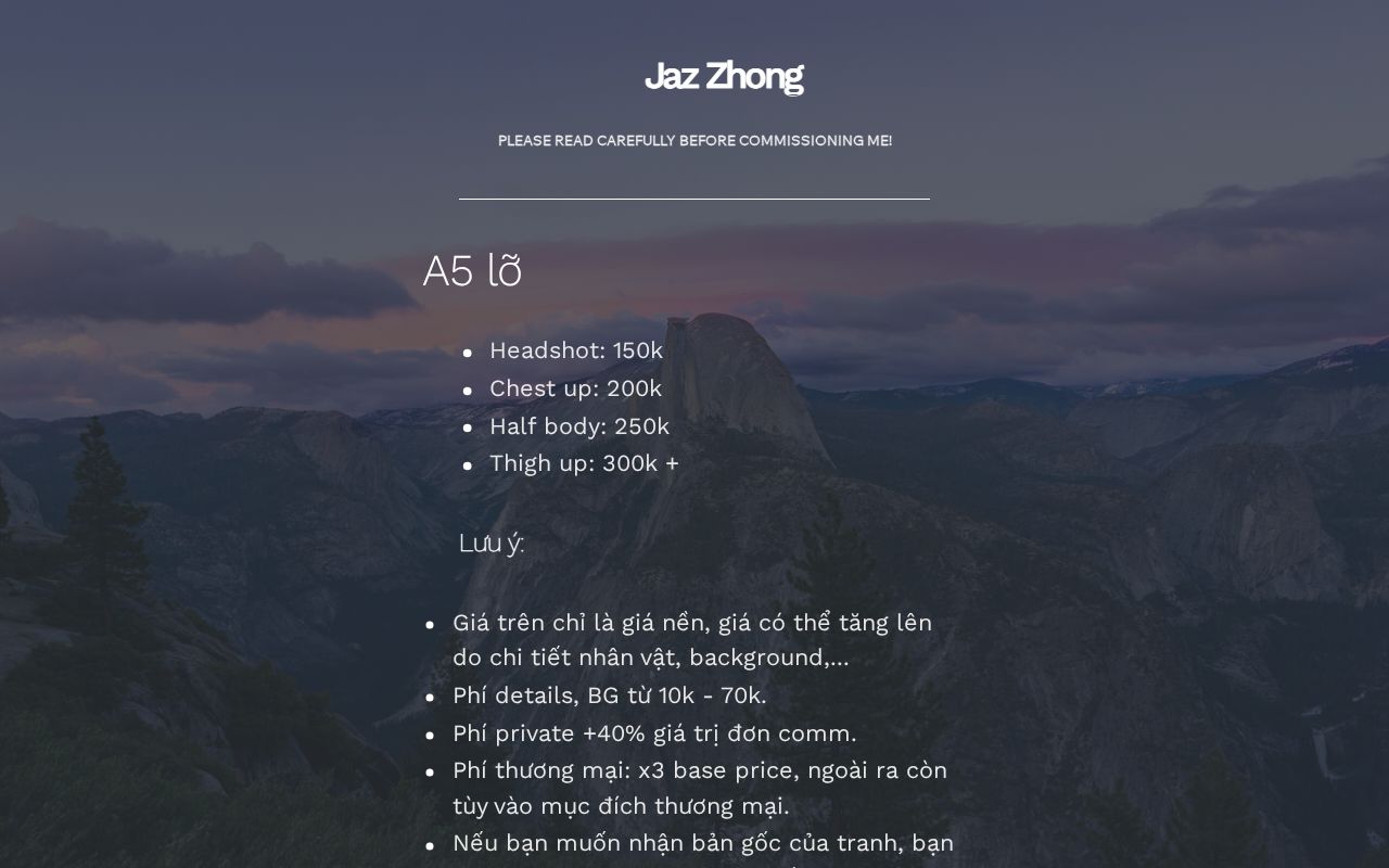 Commission Info - Jaz Zhong